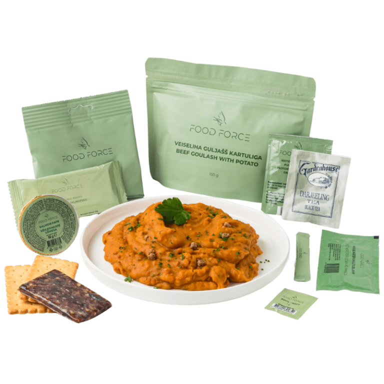Veiseliha guljašš kartulitega toidukomplekt FOOD FORCE